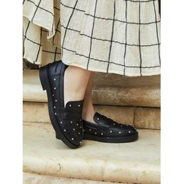 Bellucci Mokassins in Schwarz - 53% | Gr&ouml;&szlig;e 39 | Damen-schuhe-halbschuhe