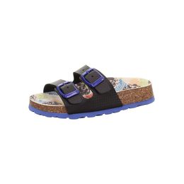 Superfit Leder-Pantoletten in Schwarz - 30% | Gr&ouml;&szlig;e 33 | Clogs-pantoletten-kinder