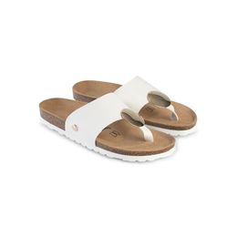 Sunbay Zehentrenner "Maria" in Wei&szlig; - 63% | Gr&ouml;&szlig;e 37 | Damen-sandalen