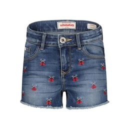 Vingino Jeans-Shorts in Dunkelblau - 49% | Gr&ouml;&szlig;e 134 | Kinderhosen