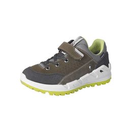 Ricosta Leder-Sneakers "Trailer" in Khaki/ Grau - 58% | Gr&ouml;&szlig;e 40 | Kindersneakers