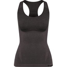 Hummel Sports Top female size M Brown / Black