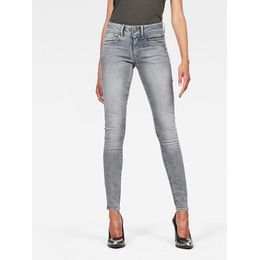 G-Star Raw G-Star Jeans - Skinny fit - in Grau - 64% | Gr&ouml;&szlig;e W25/L32 | Damenjeans