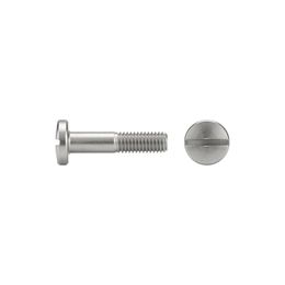 ISO 1580 Flachkopfschraube M3x30 Edelstahl A2 blank Schlitz ; Industrial Quality Supplies (015809200030030)