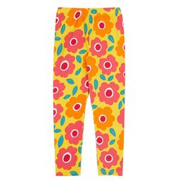 frugi Leggings "Libby" in Gelb/ Bunt - 45% | Gr&ouml;&szlig;e 122/128 | Kinderhosen