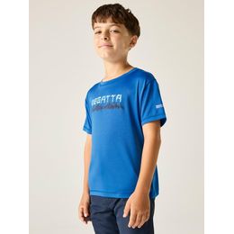 Regatta Funktionsshirt "Alvarado" in Blau - 70% | Gr&ouml;&szlig;e 116 | Kinder-oberteile