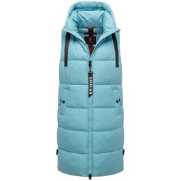 Navahoo Weste Damen Gr&ouml;&szlig;e XXL blau