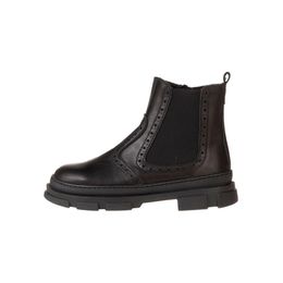 lamino Leder-Chelsea-Boots in Schwarz - 61% | Gr&ouml;&szlig;e 34 | Kinderstiefeletten
