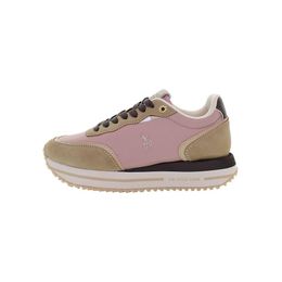 U.S. Polo Assn. Sneakers "Sacha" in Rosa/ Beige - 54% | Gr&ouml;&szlig;e 36 | Damen-sneakers
