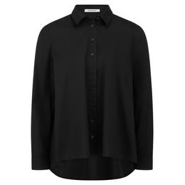 Peter Hahn - Long-Bluse mit 1/1-Arm, schwarz, Gr. 38 / S - Baumwolle