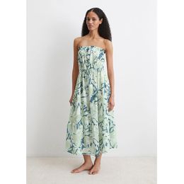 Marc O ́Polo Bodywear Kleid in Gr&uuml;n/ Blau - 63% | Gr&ouml;&szlig;e XS | Damen-kleider
