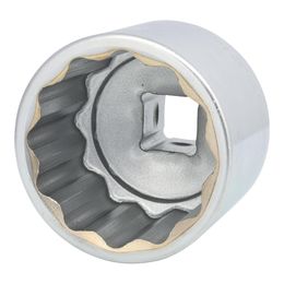 KS Tools 1" 12-kant-Stecknuss, kurz, 70 mm (911.1064)