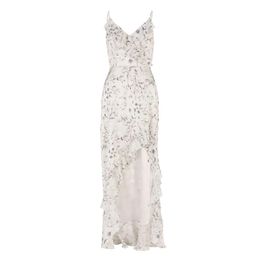 Swing Kleid in Creme/ Bunt - 62% | Gr&ouml;&szlig;e 38 | Damen-kleider