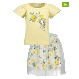 Blue Seven 2tlg. Outfit in Gelb/ Gr&uuml;n - 40% | Gr&ouml;&szlig;e 98 | Kinder-oberteile