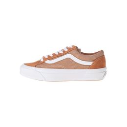 Vans Leder-Sneakers "Old Skool" in Hellbraun - 57% | Gr&ouml;&szlig;e 39 | Damen-sneakers