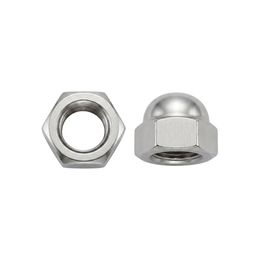 Hutmutter DIN 917 M 6 x 1 Stahl galvanisch verzinkt ; Industrial Quality Supplies (009173100060000)