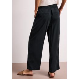 Street One Damen Stoffhose "Style Emee"pine grove gr&uuml;n (l&auml;nge 26), Gr. 42, unifarben, Web, Obermaterial: 100% Viskose, Hosen, 3/4-Sommerhose mit