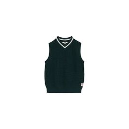 WE Fashion Vest boy size 158/164 Dark green / White