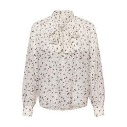 PART TWO Bluse 'YaninaPW' Damen Gr&ouml;&szlig;e XXS dunkelbraun / wei&szlig;