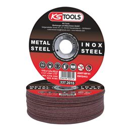 KS Tools Hochleistungs-D&uuml;nntrennscheibe, &Oslash; 115mm, 1mm (337.2015)