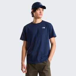 The North Face Herren T-Shirt "M EVOLUTION SIMPLE DOME REGULAR SHORT SL"summit navy, Gr. XXL, Obermaterial: 100% Baumwolle, Shirts, normale Passform,