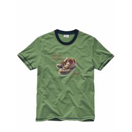 Luis Trenker Herren T-Shirt Luwalking Gr&uuml;n 100 % Baumwolle