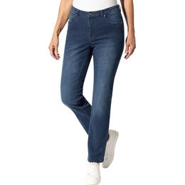 CR&Eacute;ATION L Damen 5-Pocket-Jeans mit Push-up-Effekt dark blue Gr&ouml;&szlig;e 36