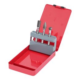 KS Tools HM Fr&auml;sstift-Satz in Stahlblechkassette, 3-teilig (515.3203)