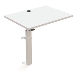 STIER Steh-Tisch 501-9 elektrisch h&ouml;henverstellbar 80 x 60cm Wei&szlig; (907786)