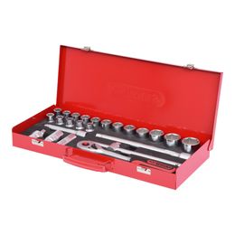 KS Tools 1/2" Steckschl&uuml;ssel-Satz, 24-teilig 6-kant (917.4024)