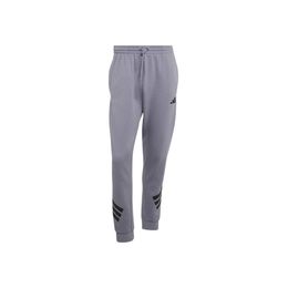 ADIDAS SPORTSWEAR Workout Pants male size L Pastel purple / Black
