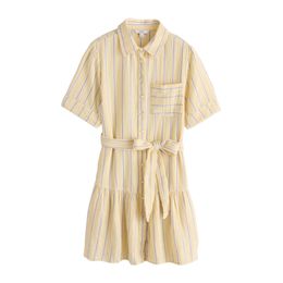 next Kleid Damen Gr&ouml;&szlig;e 44 blau / gelb Sommerkleid