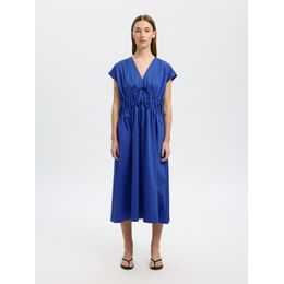 Selected Kleid Damen Gr&ouml;&szlig;e 38 blau Sommerkleid