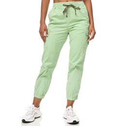 Tazzio Cargohose 'F600' Damen Gr&ouml;&szlig;e 34 gr&uuml;n