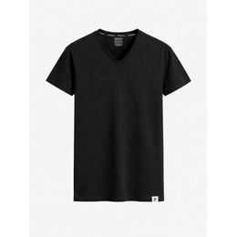 Pantoneclo Shirt 'Pantoneclo Men&rsquo;s Bamboo T-Shirt V-Neck' Herren Gr&ouml;&szlig;e XL schwarz
