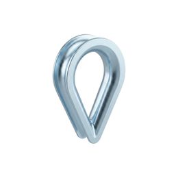 DIN 6899 Kausche Stahl BF 7 / RW 8 galv. verzinkt ; Industrial Quality Supplies (068990100070000)
