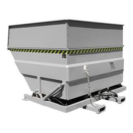 Bauer S&uuml;dlohn Kippbeh&auml;lter BKC-H 500, lackiert, Mausgrau (4456-06-0000-7005)