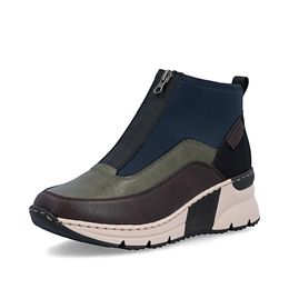 Rieker Ankle Boots Damen Gr&ouml;&szlig;e 40 navy / dunkelbraun / khaki
