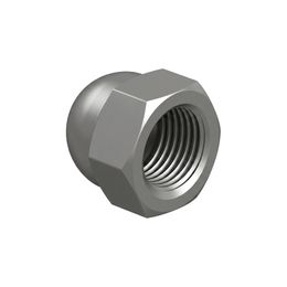 Hutmutter DIN 1587 M 6 x 1 Stahl galvanisch verzinkt ; Industrial Quality Supplies (015873100060000)