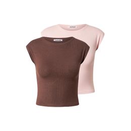 studioselect Shirt 'Jasmin' female size S Brown / Rose