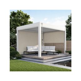Weide Sonnenrollo 4 Ma&szlig;e Sand F&uuml;r Weide Deluxe Pergola2.65 Meter