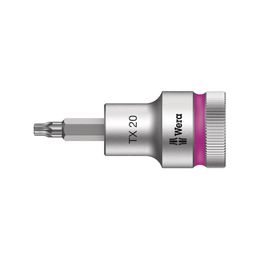 Wera 8767 C HF TX Zyklop Bitnuss mit 1/2"-Antrieb mit Haltefunktion, TX 20 x 60 mm (05003830001)