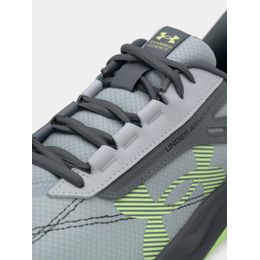 Under Armour Sportschuh 'Charged Commit TR 5' Herren Gr&ouml;&szlig;e 47.5 silbergrau / hellgr&uuml;n / schwarz