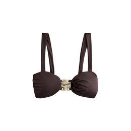 next Bikini Top female size 85 Chocolate