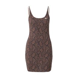 Adidas Originals Kleid 'SNAKE PRINT MINI' Damen Gr&ouml;&szlig;e 44 schoko / schwarz / wei&szlig; Sommerkleid