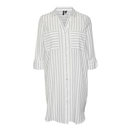 V&eacute;ro Moda Vero Moda Bluse 'SARAH' Damen Gr&ouml;&szlig;e S grau / wei&szlig;
