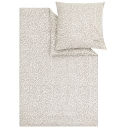 Bettw&auml;sche s.Oliver JUNIORbeige, Mako-Satin, Obermaterial: 100% Baumwolle, Bettw&auml;sche, "Satin-Flanell Kombi-Bettw&auml;sche s.Oliver Junior", f&uuml;r Babys
