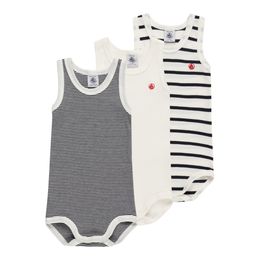 Petit Bateau Body Jungen Gr&ouml;&szlig;e 66/68 rot / schwarz / wei&szlig;