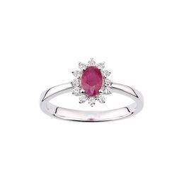 DIAMANT LETERNEL Ring female size 56 Silver