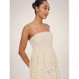 Jacqueline de Yong JDY Kleid 'JDYGEMMA' Damen Gr&ouml;&szlig;e 40 wollwei&szlig; Sommerkleid